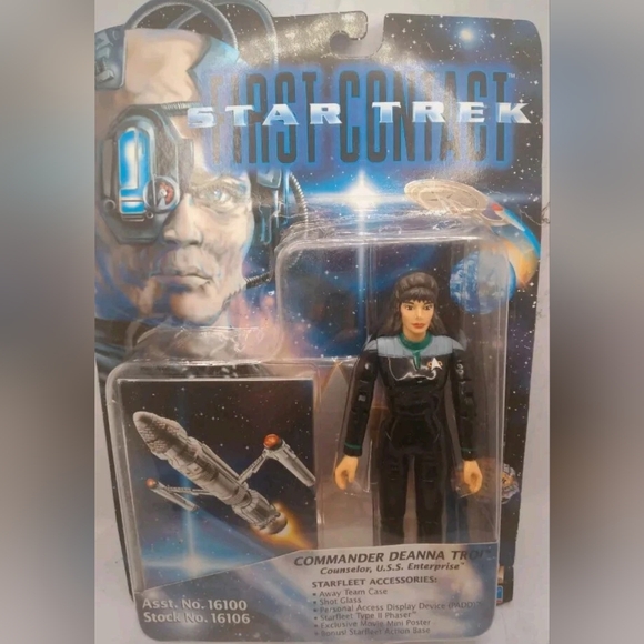 Star Trek | Toys | Star Trek Commander Deanna Troi Action Figure | Poshmark